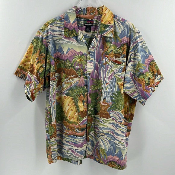Patagonia | Shirts | Vintage Patagonia 994 Limited Edition Pataloha Print Camp Shirt Hawaiian ...